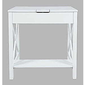 Jofran Inc. Hobson Compact USB Charging Desk