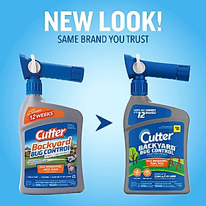 Cutter Bug-Free Backyard Spray Multiple Insects Spray 32 Ounce (Pack of 6)