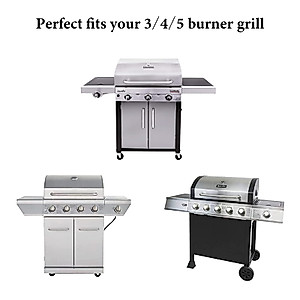 BMMXBI Adjustable Grease Tray with Drip Pan - Universal Catch Pan for Nexgrill, Charbroil, Kenmore, Dyna Glo, Expert Grill, BHG and More(23.6"-31.6")