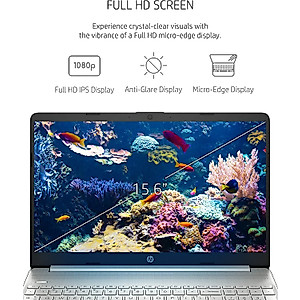 HP 2022 15.6 inch FHD Display Laptop, Intel Core i5-1135G7 up to 4.2GHz (Beats i7-1065G7), 32GB RAM, 1TB SSD, Intel Iris Xe Graphics, Webcam, WiFi, Bluetooth, Windows 11 Home, Bundle with JAWFOAL