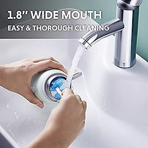 BUYDEEM Born for Girls & Ladies, CD13 Thermos Water Bottle Tumbler Flask, Cute Unique Design, Wide Mouth with Screw-on Lid, Stainless Steel Coffee Tea Travel Mug, Light Yellow