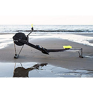 Yellow Phone Holder and Silicone Seat Cover Combo Designed for The Concept 2 Rowing Machine and PM5 Monitor