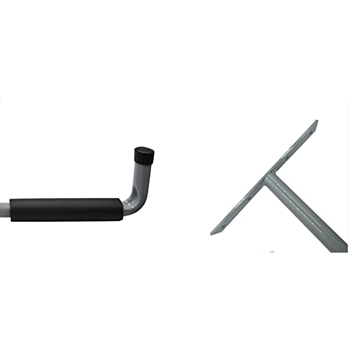 Fpz-bd 16.5 Inch Garage Ceiling Storage Racks,Heavy Duty Overhead Garage Storage Rack For Bike,Pipe,Ladder,Wood(2Pack,Gray,Included Plastic Anchors And Fixing Screws)