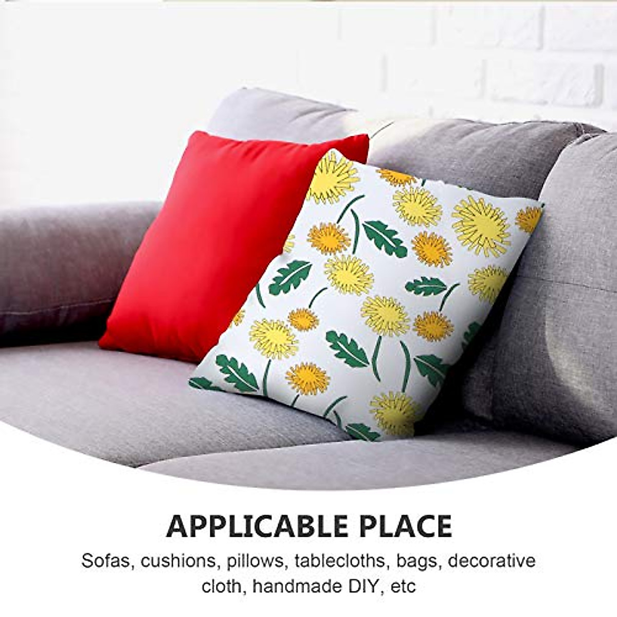 ARTIBETTER Embroidery Fabric Fall Flower Fabric Square Cotton Craft Fabric Bundle Patchwork 50X50cm Squares Quilting Sewing Patchwork DIY Artcraft Autumn Thanksgiving Day Supplies 8pcs Quilted Sheets