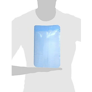 Disposable Baby Changing Pad Liner - Economy Pack 50 Count (17 x 24 Inch) - Waterproof Absorbent Blue Hospital Underpad for Incontinence with Moisture Protector - Small Chux by BrightCare