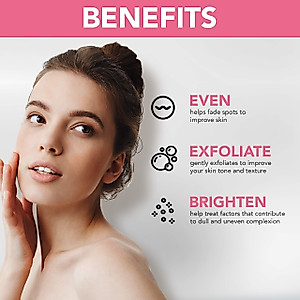 Glycolic Acid Peel for Face - Professional Grade Chemical Peel with 40% AHA, Resurfacing Face Peel for Acne Scars, Keratosis Pilaris Treatment, Wrinkles - Collagen Boost Facial Peel - 1 fl oz