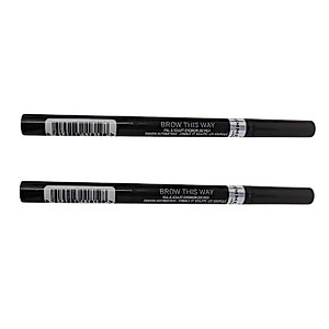 Rimmel Brow This Way Fill & Sculpt Eyebrow Definer, Soft Black