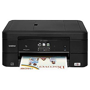 Brother MFCJ880DW MFC-J880DW WorkSmart Compact Wi-Fi Color Inkjet All-in-One Copy/Fax/Print/Scan