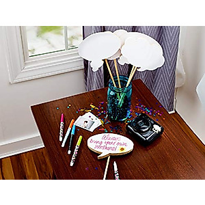 Scotch 1905RDEWHT Dry Erase Tape, 1.88" x 5 yd., White, Multicolor