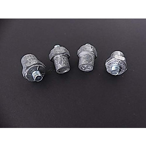 Side Terminal Charging Posts GM Solid Lead 3/8-16 Thread Includes 2 Positive Posts 2 Negative Posts TECH TEAM