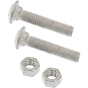 1 3/8" x 5/8" Black Female Gate Frame Hinges for Chain Link Fence Post (Pack