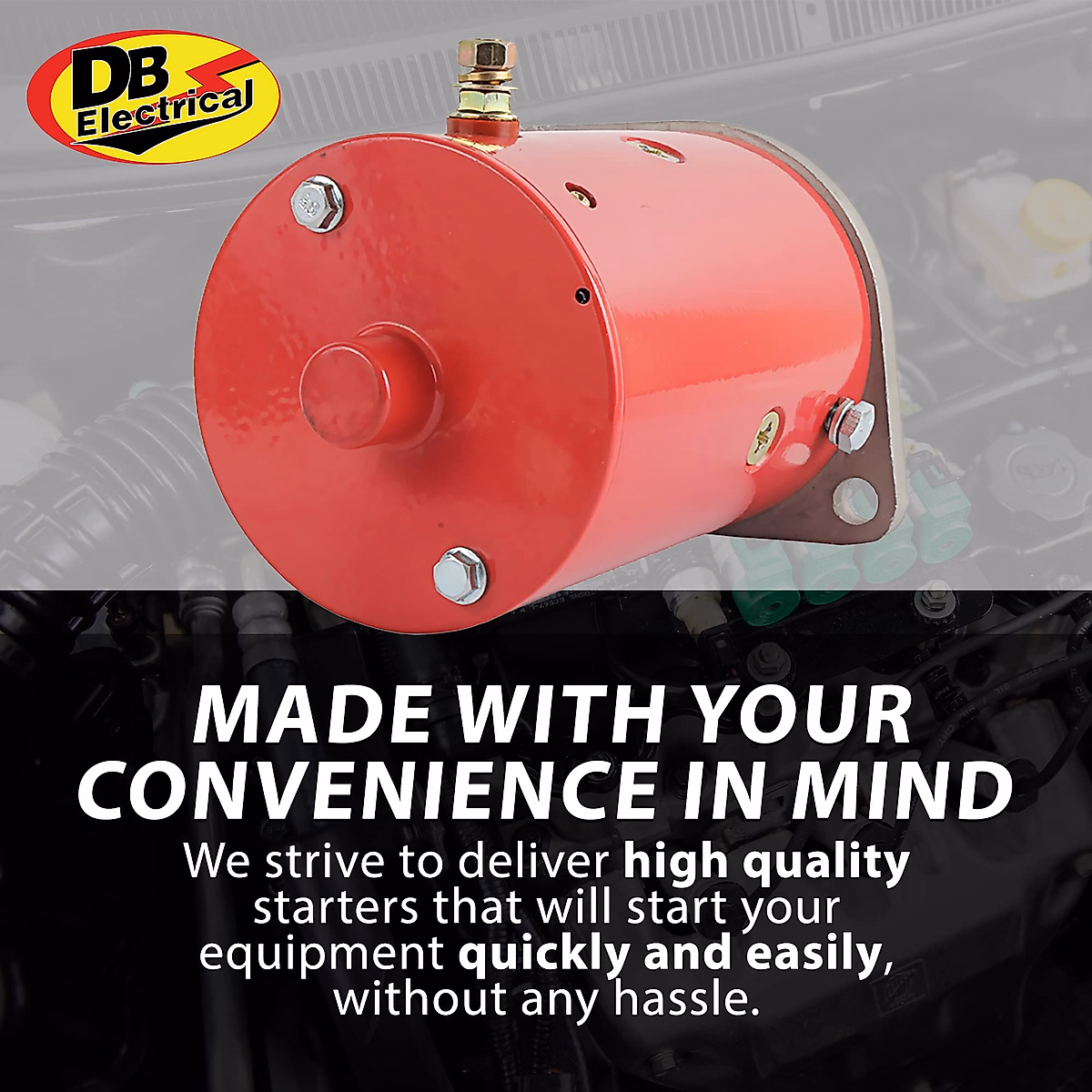 DB Electrical 430-22003 Snow Plow Motor Compatible With/Replacement For Western & Fisher Snow Plow Applications, 46-2473 46-2584 46-3618, MKW4009 1981-Up 1306415 M4-3499-00 A5819AM