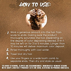 N Rage Color Depositing Shampoo + Conditioner 3 in 1 System (N-Ergized Brown)