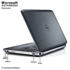 Dell Latitude E5530 Notebook 15.6 inHD 1366x768, Intel Core i5 3210M 2.5GHz up to 3.1GHz, 8GB DDR3 RAM, 320GB HDD, VGA, HDMI, Windows 10 Professional 64 Bit(Renewed)