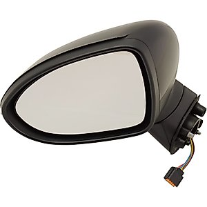 Kool Vue Driver & Passenger Side Power Heated Mirrors for Kia Rio 2012-2017 Power Fold With Signal Light & Memory Paintable Hatchback & Sedan