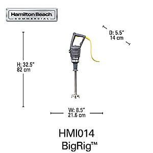 Hamilton Beach Commercial BigRig™ Immersion Blender - HMI014