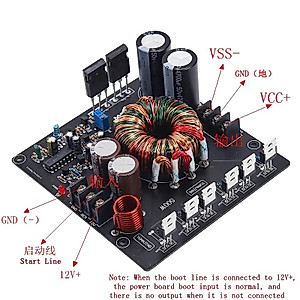 YJ0005 500W DC12V To Dual +-40V Boost Power Supply Board For HiFi Amplifier Car Amp