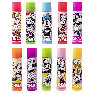 Lip Smacker Party Pack Collection, Disney, flavored lip balm for kids - Minnie Mouse