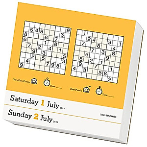 Original Sudoku Page-A-Day Calendar 2023: 365 Puzzles from the Editors at Nikoli