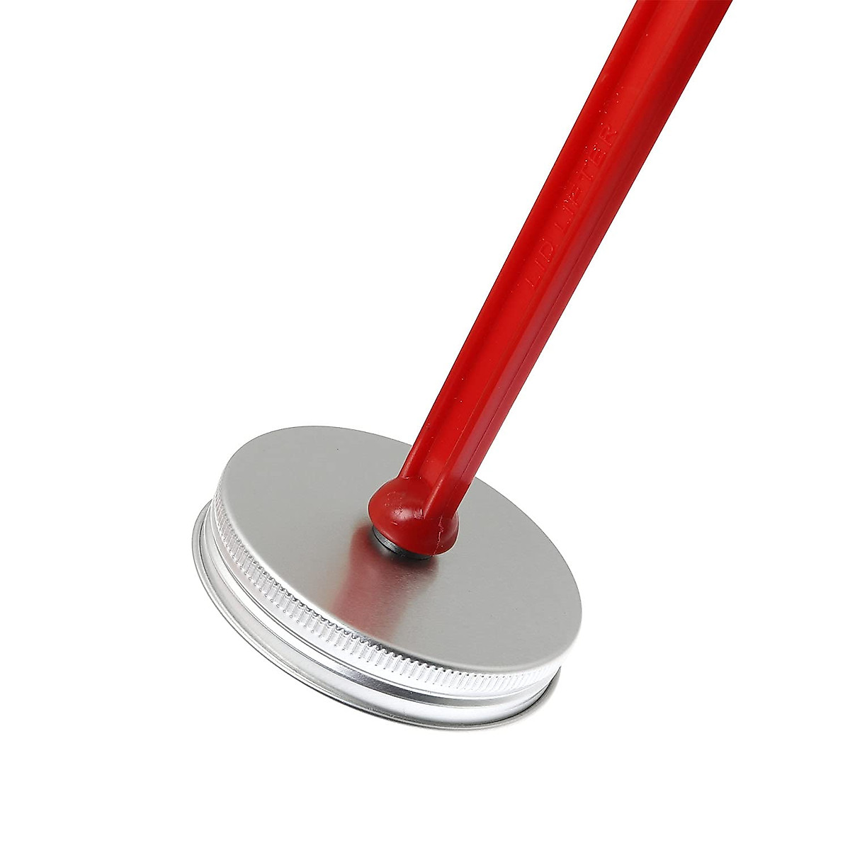 4pcs Canning Kit - 2pcs Canning Bubble Popper Bubble Remover and 2pcs Jar Lid Lifter Magnetic Lid Lifter for Canning Tools, Red