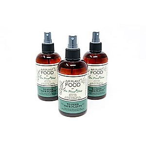 Air Plants Fertilizer in fine Mist Spray Bottle – Plant Food for Tillandsia - Monthly use for Growth of House Plants (1 Pack - 8 OZ)