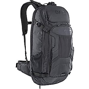 EVOC Sports Fr Trail E-ride Protector Backpacks, Unisex, 100114100-M/L, Black, M/L