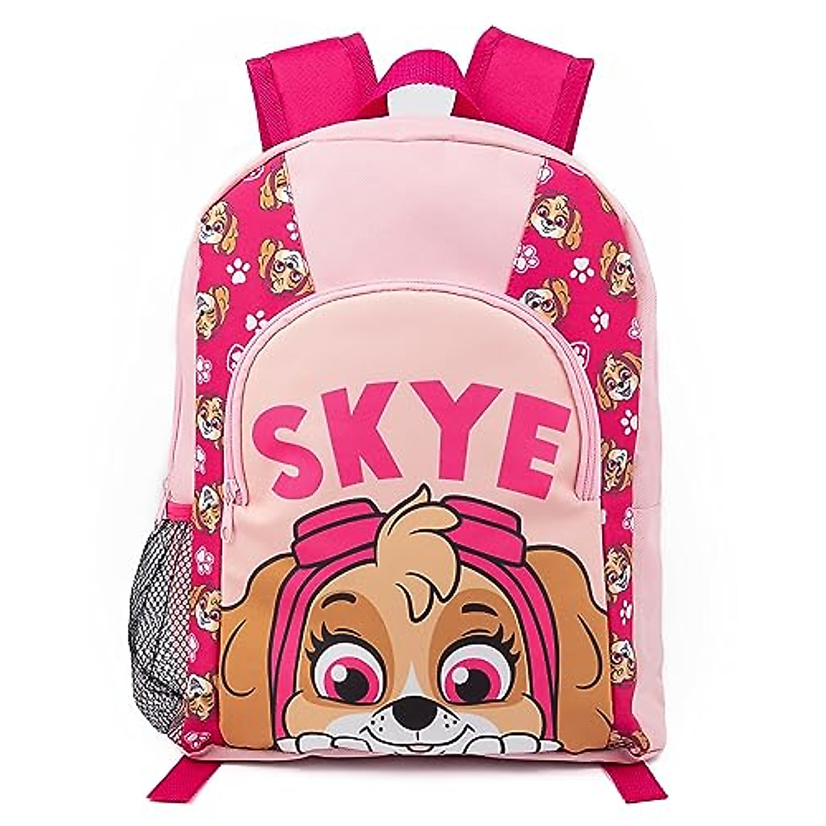 Paw Patrol Girls Pink Backpack | Skye High-Flying Adventures | Adjustable Straps | Ample Storage Space