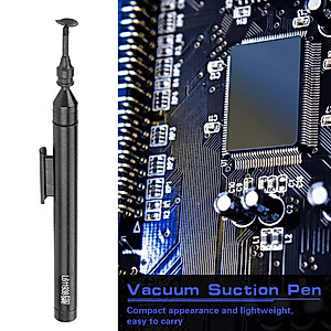 Sutinna Vacuum Suction Pen, Portable Vacuum Suction Pen, Suction Pickup Tool, for Small Electronic Components for Ic, SMD