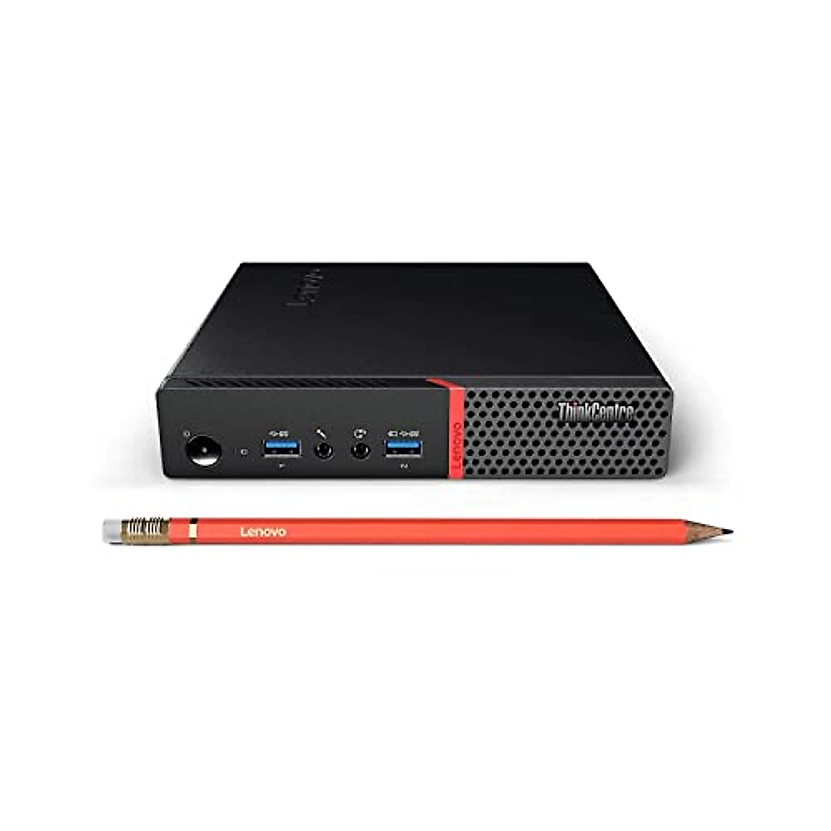 Lenovo ThinkCentre M900 Tiny Desktop, Quad Core Intel Core i5-6500T, 2.5GHz up to 3.1GHz, 8GB DDR4 RAM, 256GB SSD, AC-600 WiFi, HDMI, DVI, DisplayPort, Windows 10 Pro 64-bit (Renewed)