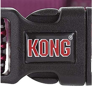 KONG Comfort Neoprene Padded Dog Collar Offered by Barker Brands Inc. (Medium, Blue)