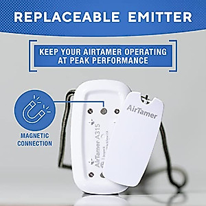 AirTamer Advanced Personal Air Purifier Replacement Negative Ion Emitter Covers - Made for AirTamer Model A315 (White, 2-pack)