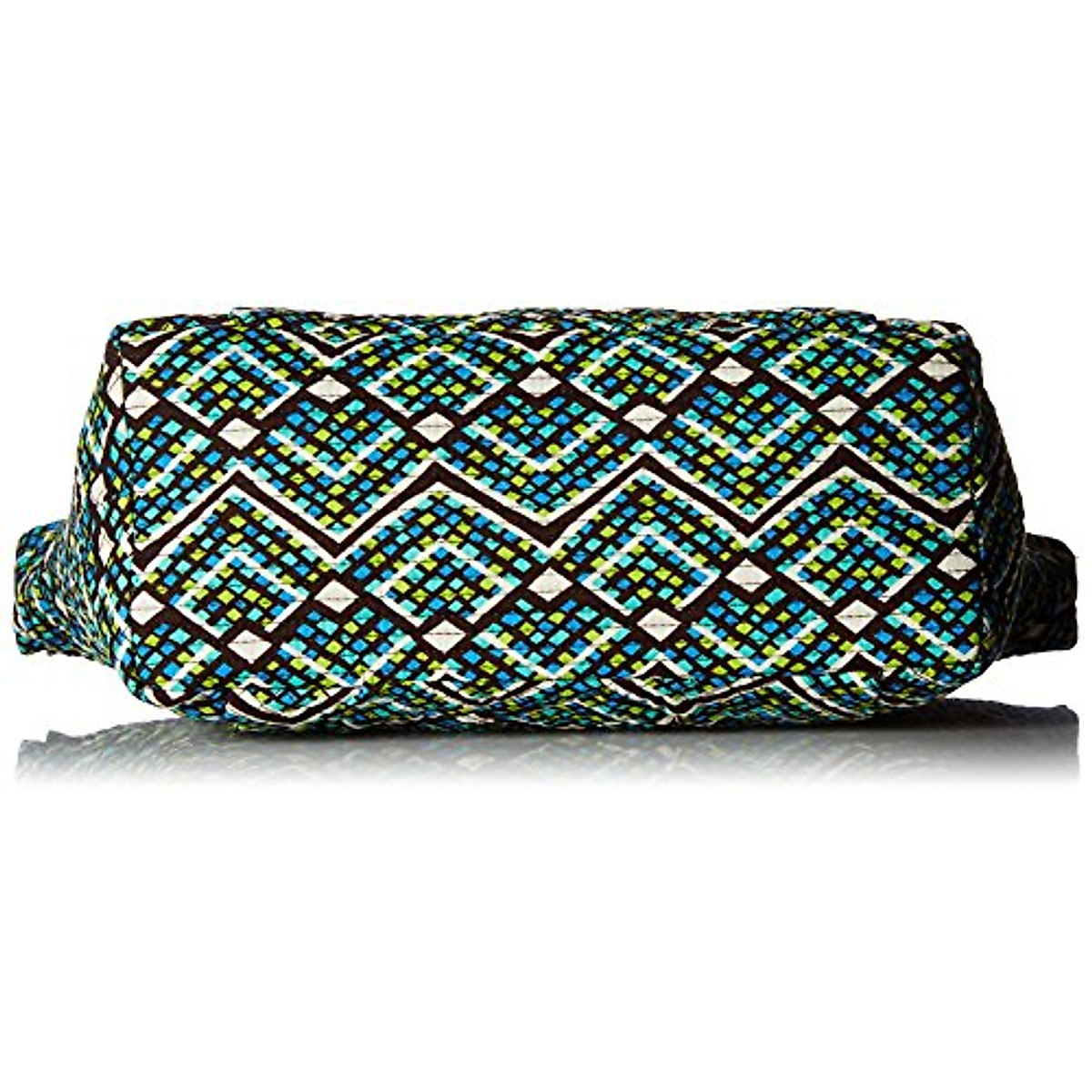 Vera Bradley Women's Cotton Hadley Satchel Purse, Rain Forest, One Size