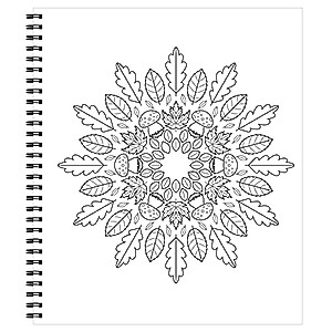 Large Print Easy Color & Frame - Nature (Stress Free Coloring Book)