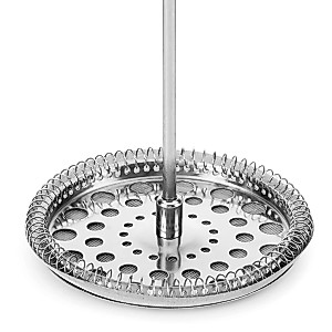 La Cafetière Pisa Cafetière, 8-Cup/1L, Heat-Resistant Borosilicate Glass and Stainless Steel with Easy-Grip Plunger, Large French Press Coffee Maker for Loose Tea and Ground Coffee, Navy