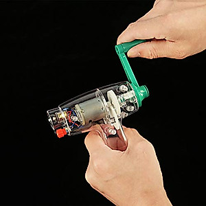 Hand Crank Generator-Hand Crank Driven Electricity Generator Mechanical Emergency Power Supply