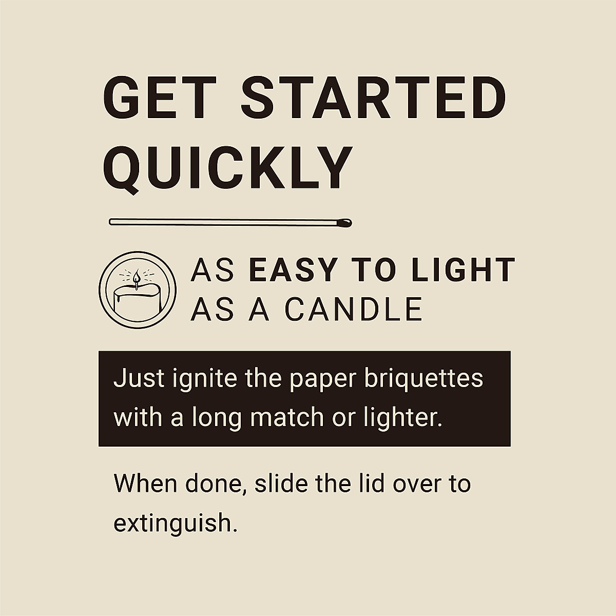 Radiate - 2 Pack Outdoor Portable Campfire - 3 Hours of Warmth and Burn Time - 4” Reusable Fire Pit for Camping, Smores, Cooking, and Picnics - Recycled Soy Wax