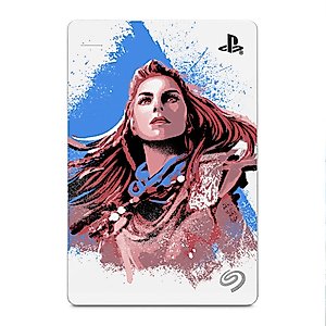 Seagate Horizon Forbidden West Limited Edition Game Drive for PlayStation Consoles, 2 TB, External Hard Drive - USB 3.2 Gen1, Officially-Licensed (STLM2000200)