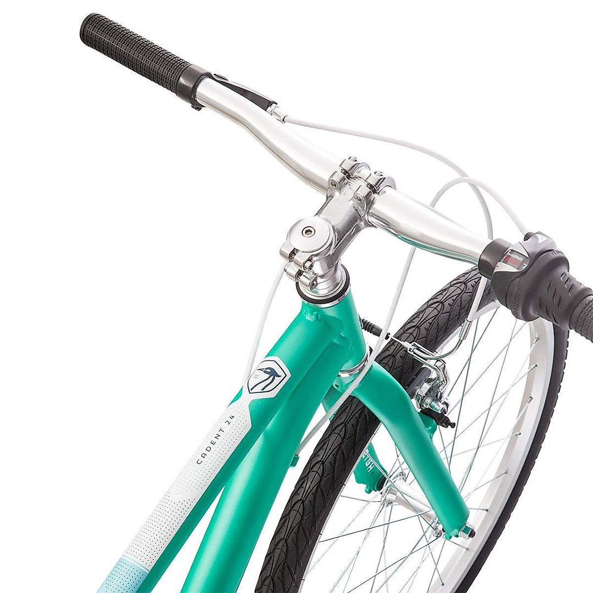 Raleigh Bikes Alysa 24 Kids Flat Bar Road Bike for Girls Youth 8-12 Years Old, Teal