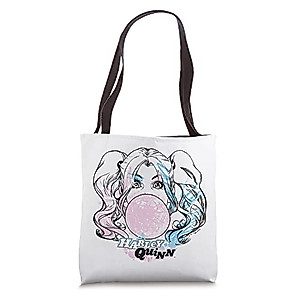 DC Comics Batman Harley Quinn Coloring Book Sketch Tote Bag
