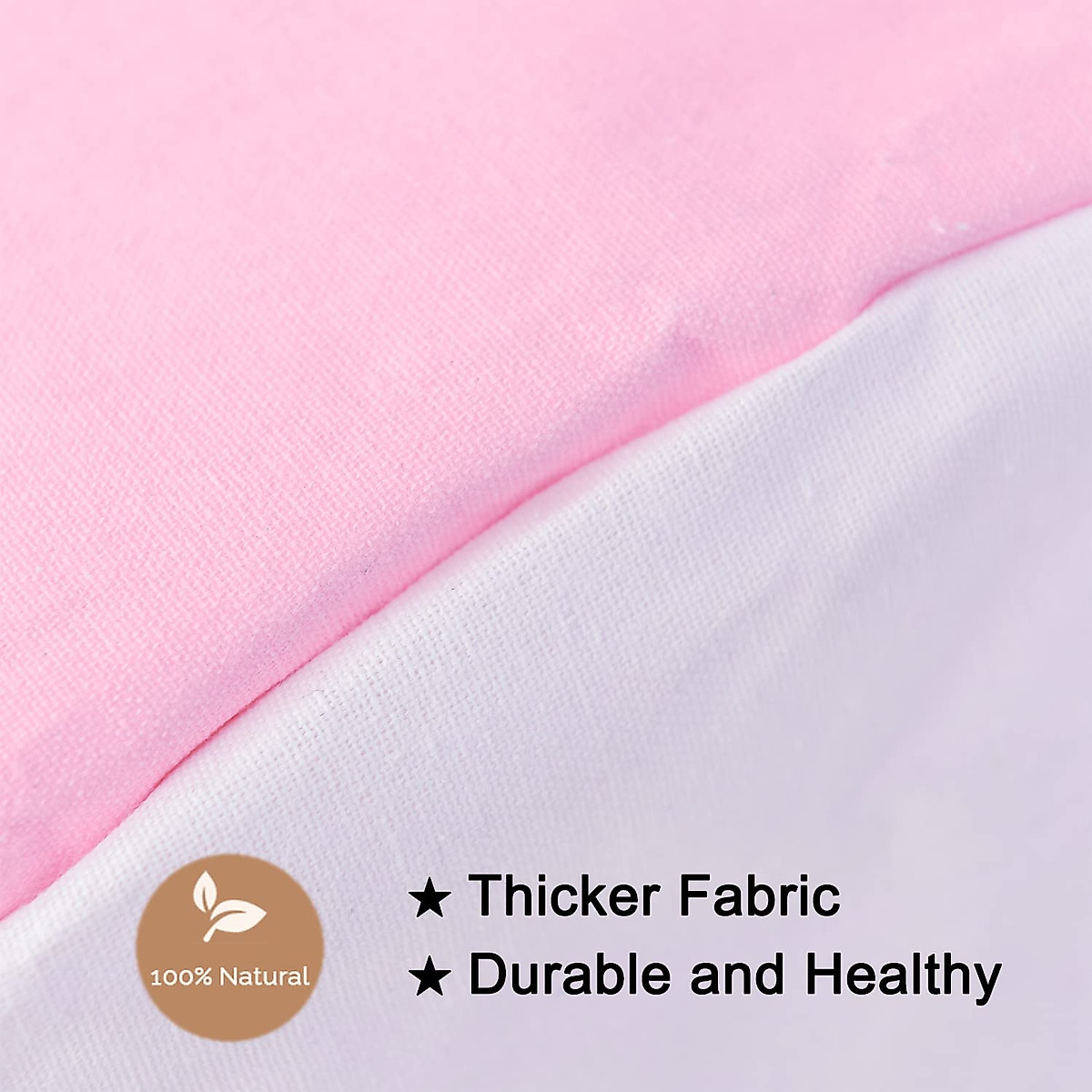 PFONB Pink Girls Laundry Hamper,19.7" X-Large Laundry Basket collapsible Waterproof Sturdy Thicken Canvas Kids Nursery Baby Clothes Basket (Life Pink)