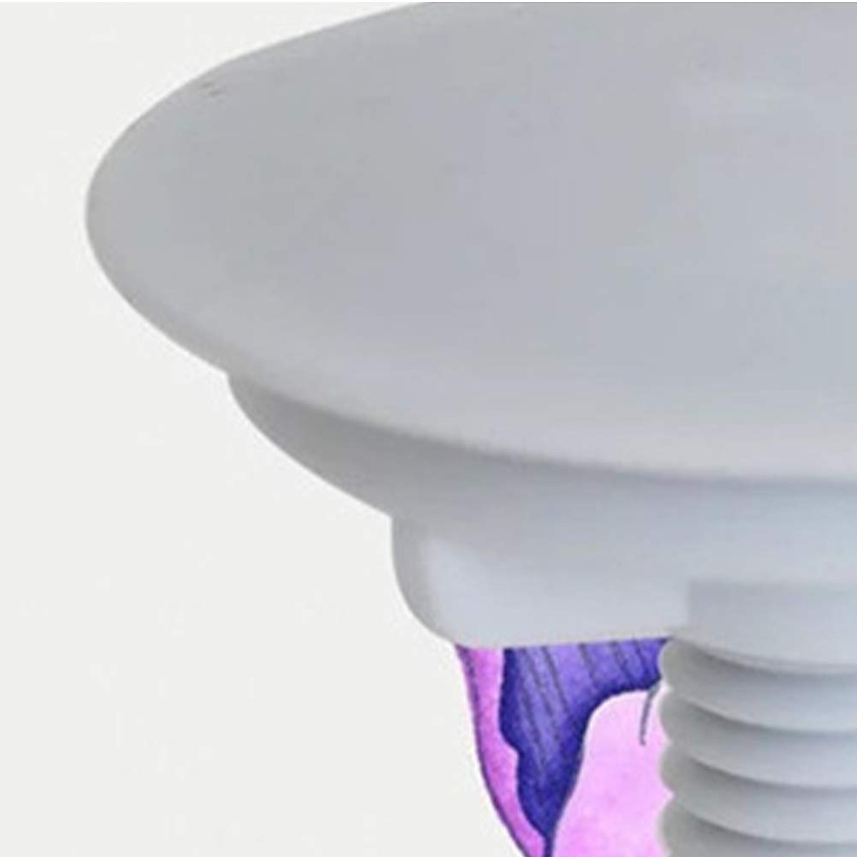 Cabilock Bathtub Accessories Plastic Kitchen Faucet Hole Dispenser Decorative Cover Kitchen Sink Tap Hole Plug (White) Tub Drain Stopper