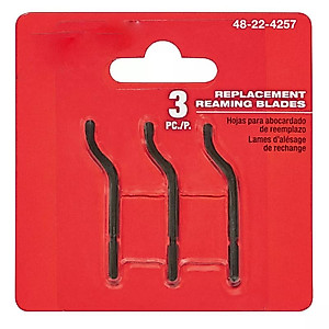 Fits for Milwaukee 48-22-4257 3pc Replacement Reaming Blades