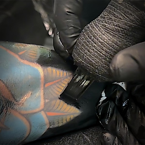 ZUPER Black Tattoo Ink by INTENZE 12 oz Sterilized with Certification and 100% Vegan. Original and Direct from Manufacturer