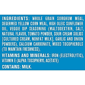 Gerber Snacks for Baby Lil Crunchies, Veggie Dip, 1.48 Ounce (Pack of 6)