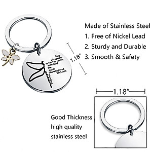 BNQL Inspirational Dragonfly Gifts Dragonfly Lover Gifts They Whispered to Her You Cannot Withstand the Storm She Whispered Back I am the Storm (SILVER)