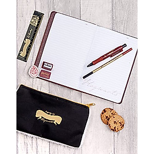 Harry Potter Stationery Set A5 Hogwarts Hedwig Notebook Pen Pencil Case