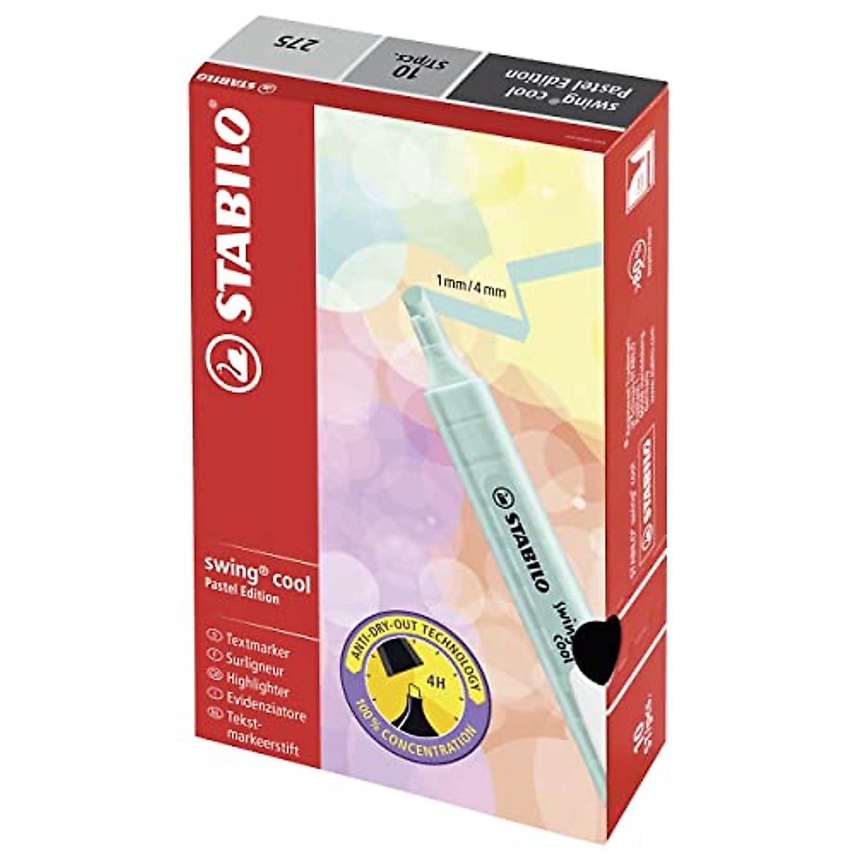 Stabilo Fluorescent Marker Swing Cool Pastel Windy Blue
