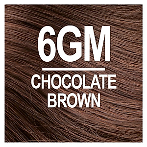 Naturtint 6GM Chocolate Brown Permanent Hair Color (Pack of 1), Ammonia Free, Vegan, Cruelty Free, up to 100% Gray Coverage, Long Lasting Results (Packaging may vary)