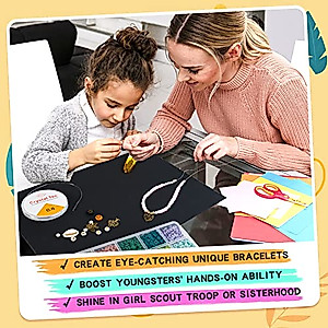 14600pcs Clay Beads for Bracelets Making Kit, 56 Colors Polymer Heishi Flat Clay Beads Charms for Jewelry Earring Making Kit Smiley Face Letter Beads with Necklace Strings Stuff Gift for Girls 6-12