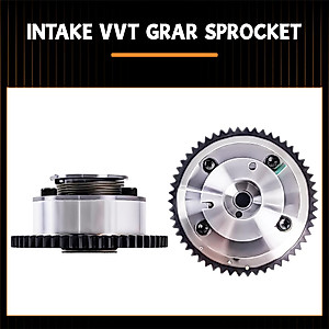loosoo Timing Chain Kit 24321-2E000, Compatible with Kia Soul 2.0L 2012-2013/Hyundai Elantra 1.8L 2011-2014, w/Intake & Exhaust VVT Gear Sprocket 243502E001+243702E000, Timing Chain Tensioner&Guide